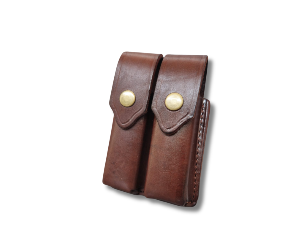 LEATHER DOUBLE MAGAZINE POUCH – El Paso South Africa